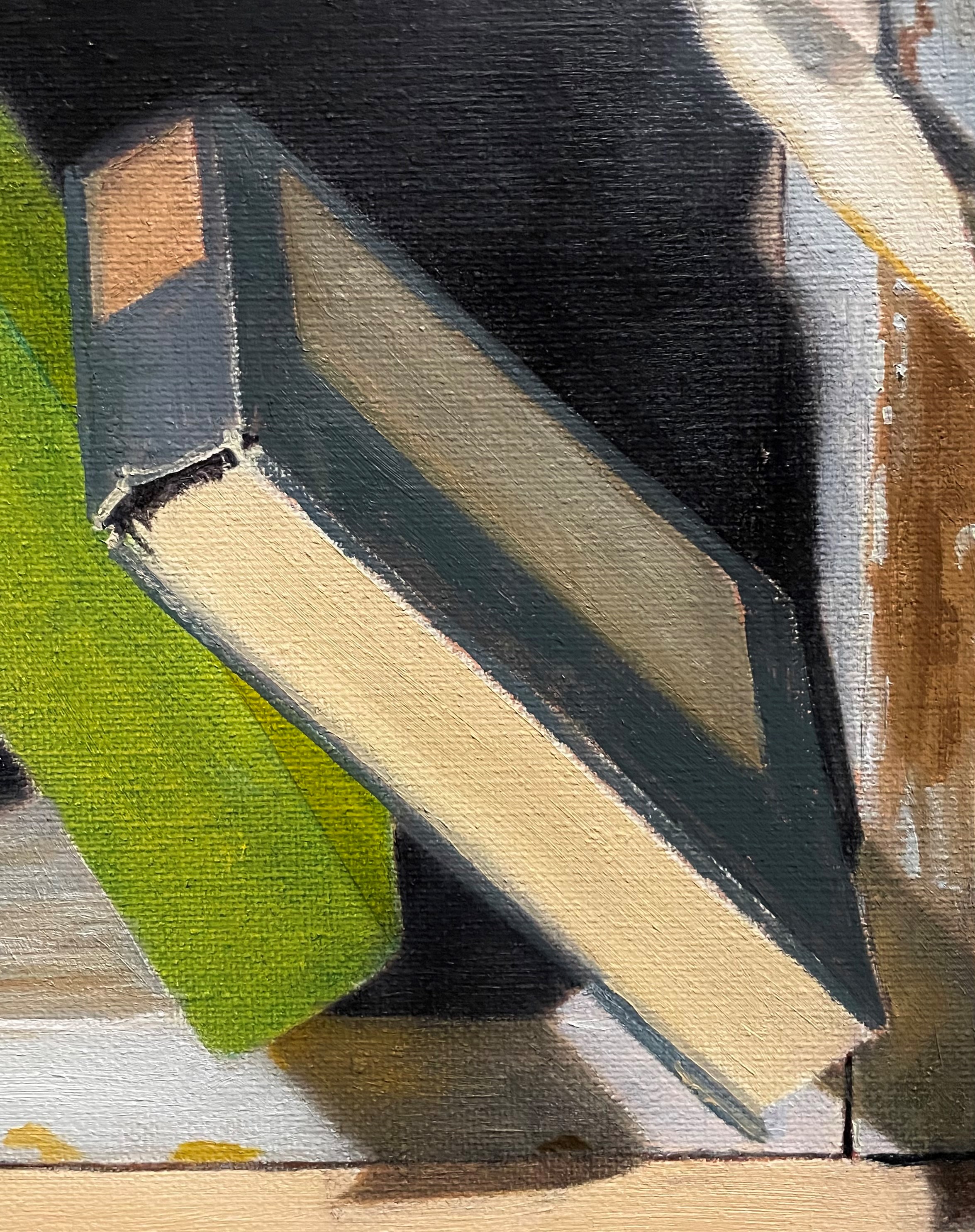 Painting the Blue Book | Linda Mann Artist