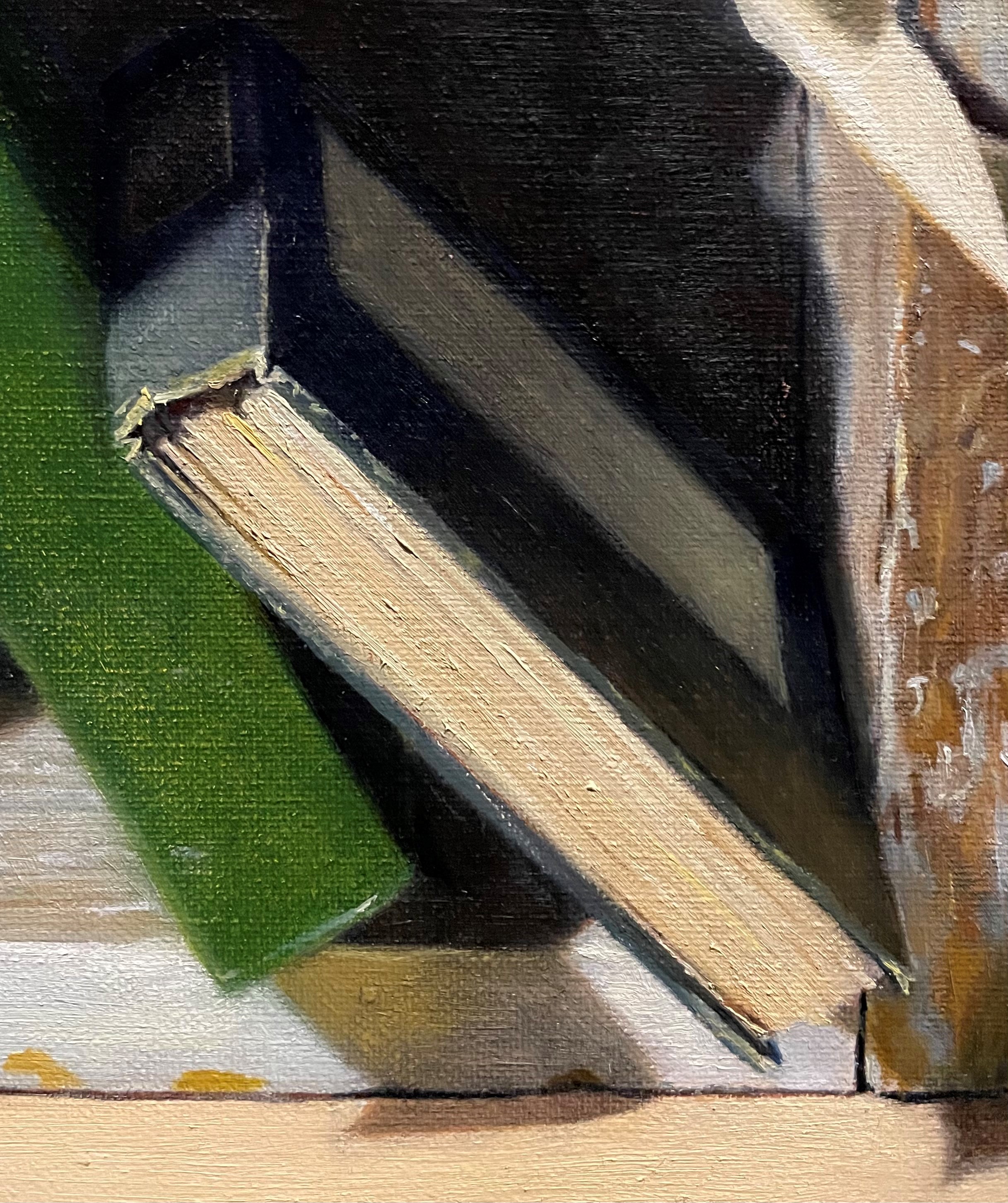 Painting the Blue Book | Linda Mann Artist